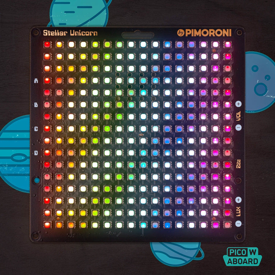 Pico W Smart LED Matrix – Stellar Unicorn (16x16 – 256 pixels ...