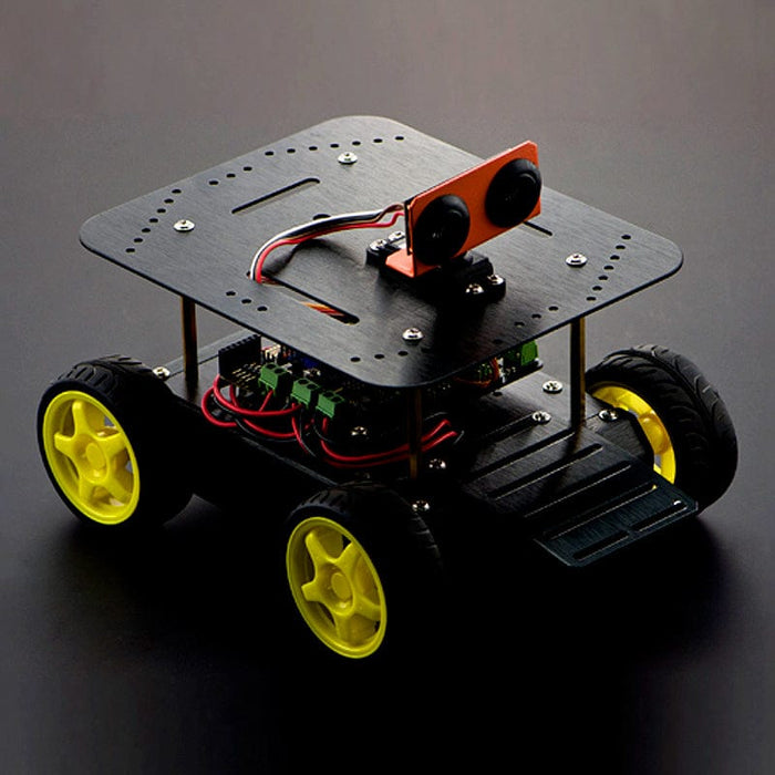 Pirate: 4WD Mobile Robot Kit for Arduino with Bluetooth 4.0 [Discontinued] - The Pi Hut