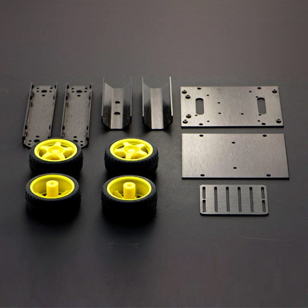 Pirate: 4WD Mobile Robot Kit for Arduino with Bluetooth 4.0 [Discontinued] - The Pi Hut