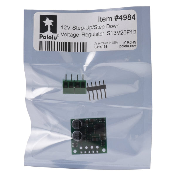 Pololu 12V 2.5A Step-Up/Step-Down Voltage Regulator S13V25F12 | The Pi Hut