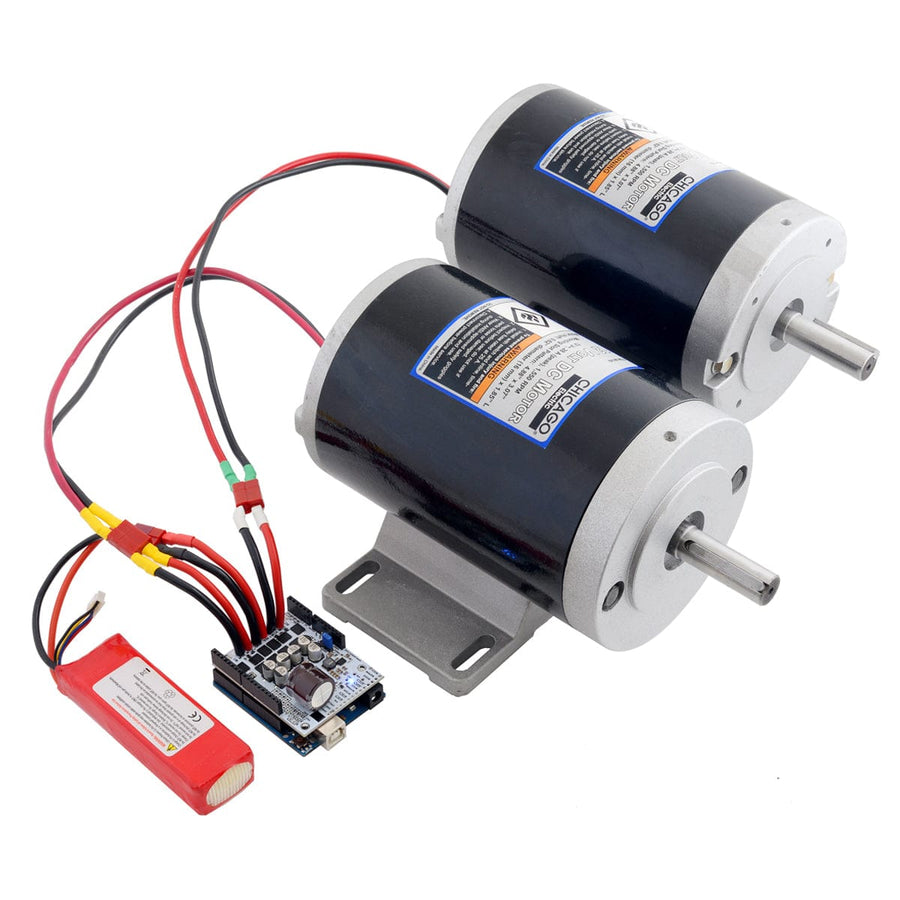 Pololu Dual G2 High-Power Motor Driver 24v18 Shield for Arduino - The ...