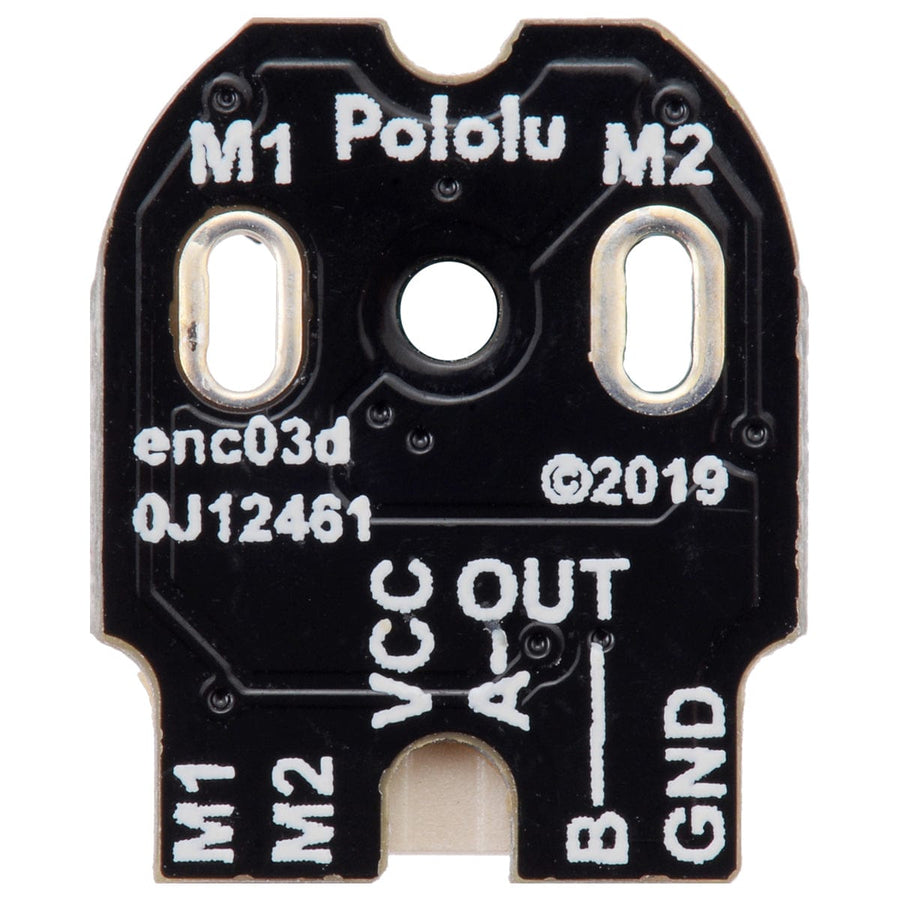 Pololu Magnetic Encoder Kit with Side-Entry Connector for Micro Metal ...
