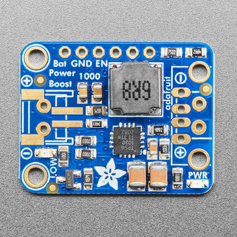 PowerBoost 1000 Basic - 5V USB Boost @ 1000mA from 1.8V+ - The Pi Hut