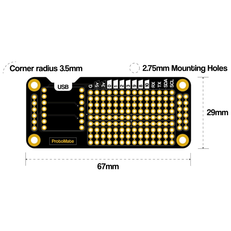 ProtoMate for XIAO and QT Py - The Pi Hut