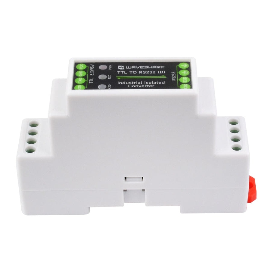 Rail-mount TTL to RS232 Galvanic isolated Converter - The Pi Hut