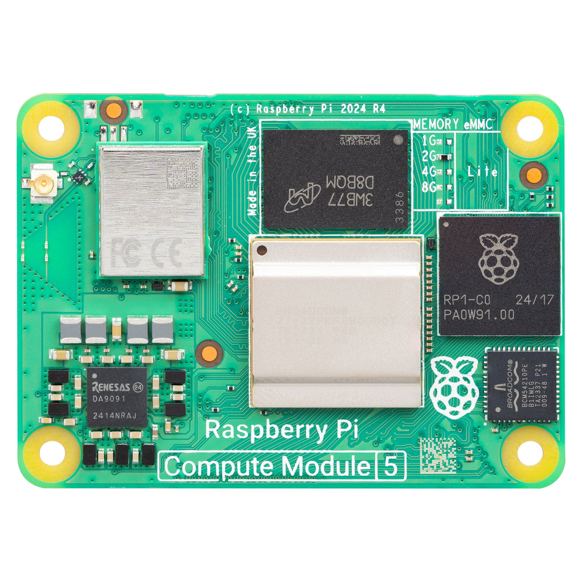 Raspberry Pi Compute Module 5 IO Board - The Pi Hut