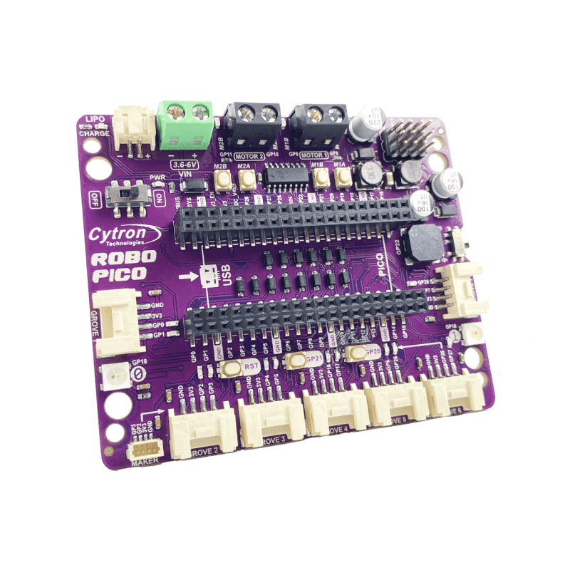 Robo Pico For Raspberry Pi Pico The Pi Hut