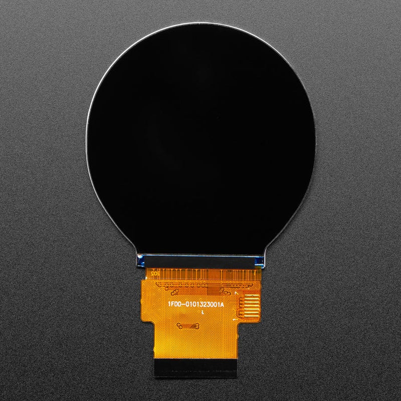 Round RGB TTL TFT Display - 2.1" 480x480 - No Touchscreen - TL021WVC02 ...