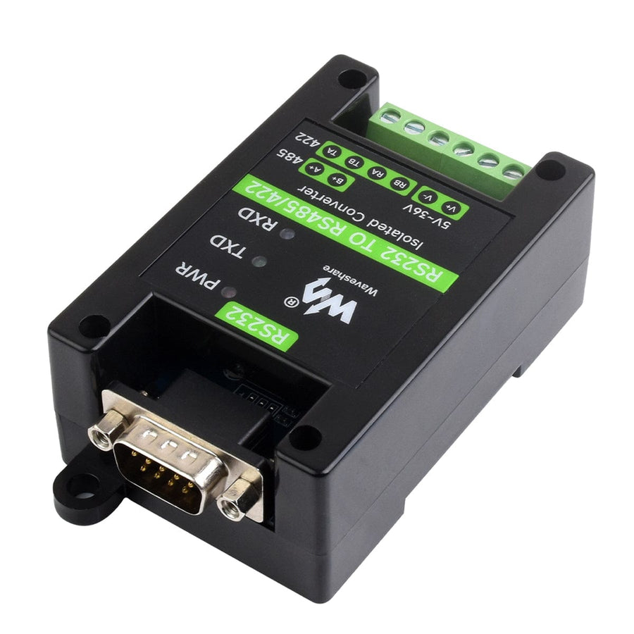 RS232 Male Port to RS485/422 Active Digital Isolated Converter - The Pi Hut