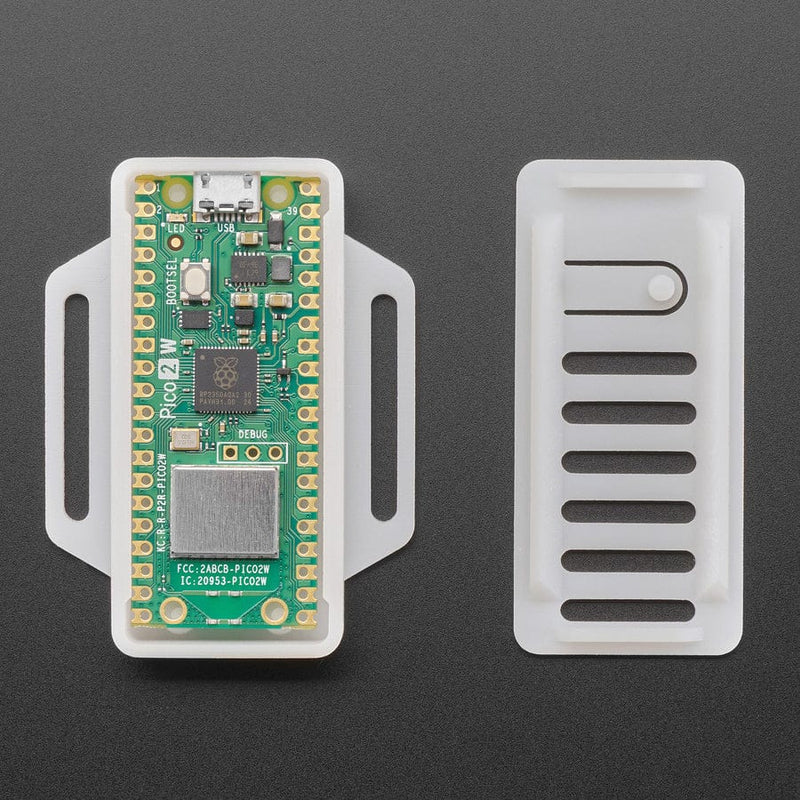 Snap-on Enclosure for Raspberry Pi Pico / W / 2 / 2W - The Pi Hut