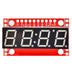 SparkFun 7-Segment Serial Display - Red | The Pi Hut