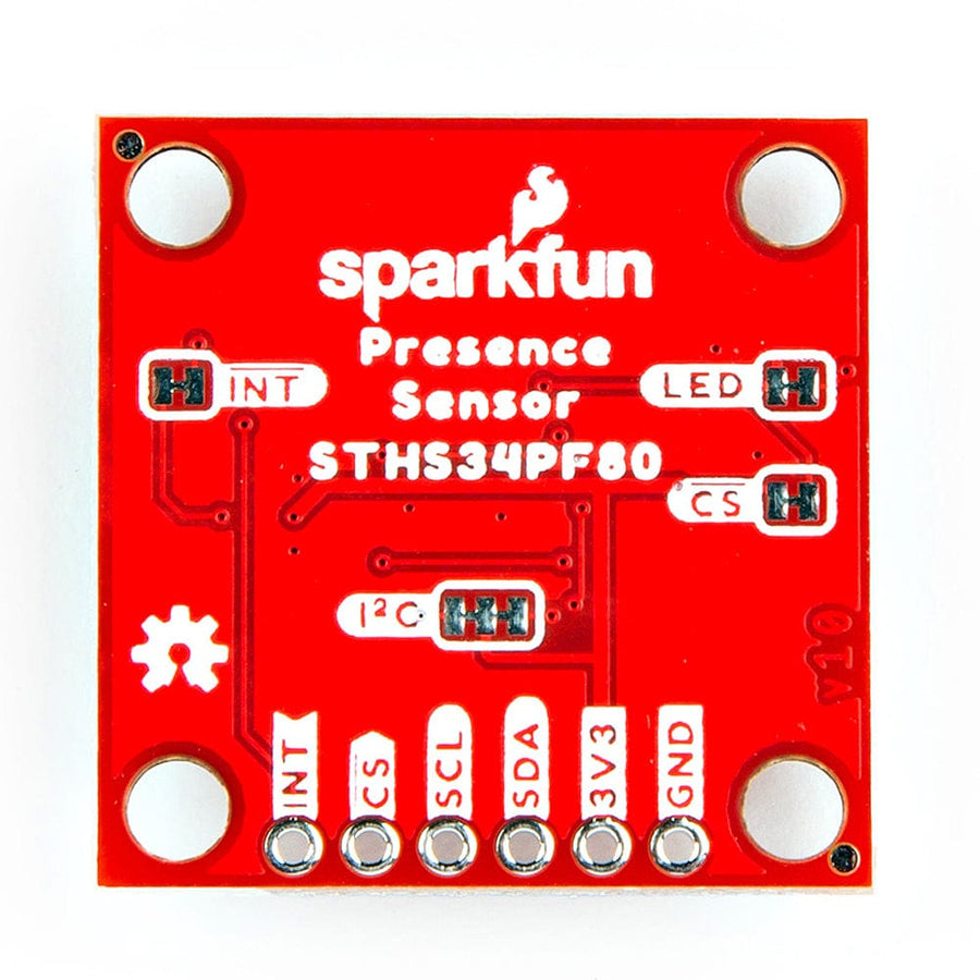 SparkFun Human Presence and Motion Sensor - STHS34PF80 (Qwiic) | The Pi Hut