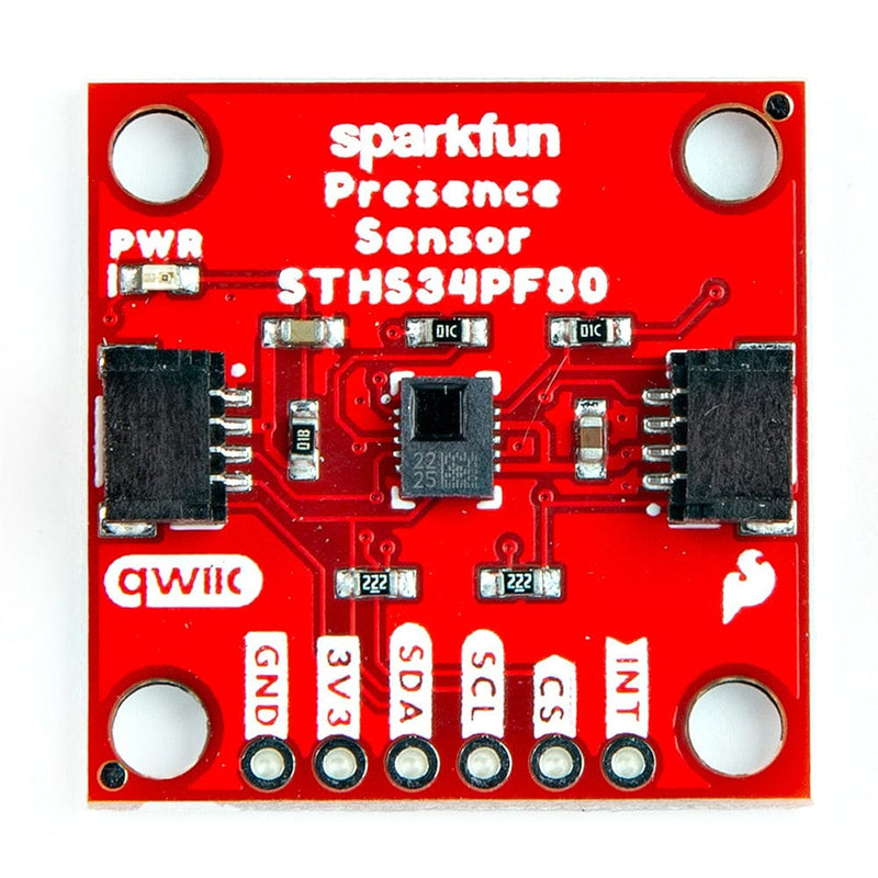 SparkFun Human Presence and Motion Sensor - STHS34PF80 (Qwiic) | The Pi Hut