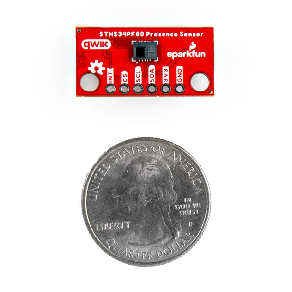 SparkFun Mini Human Presence and Motion Sensor - STHS34PF80 (Qwiic ...