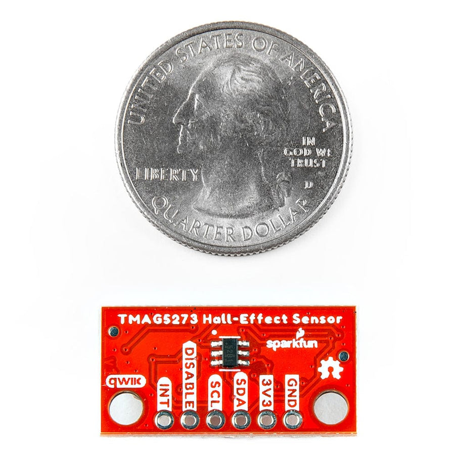 SparkFun Mini Linear 3D Hall-Effect Sensor - TMAG5273 (Qwiic) - The Pi Hut