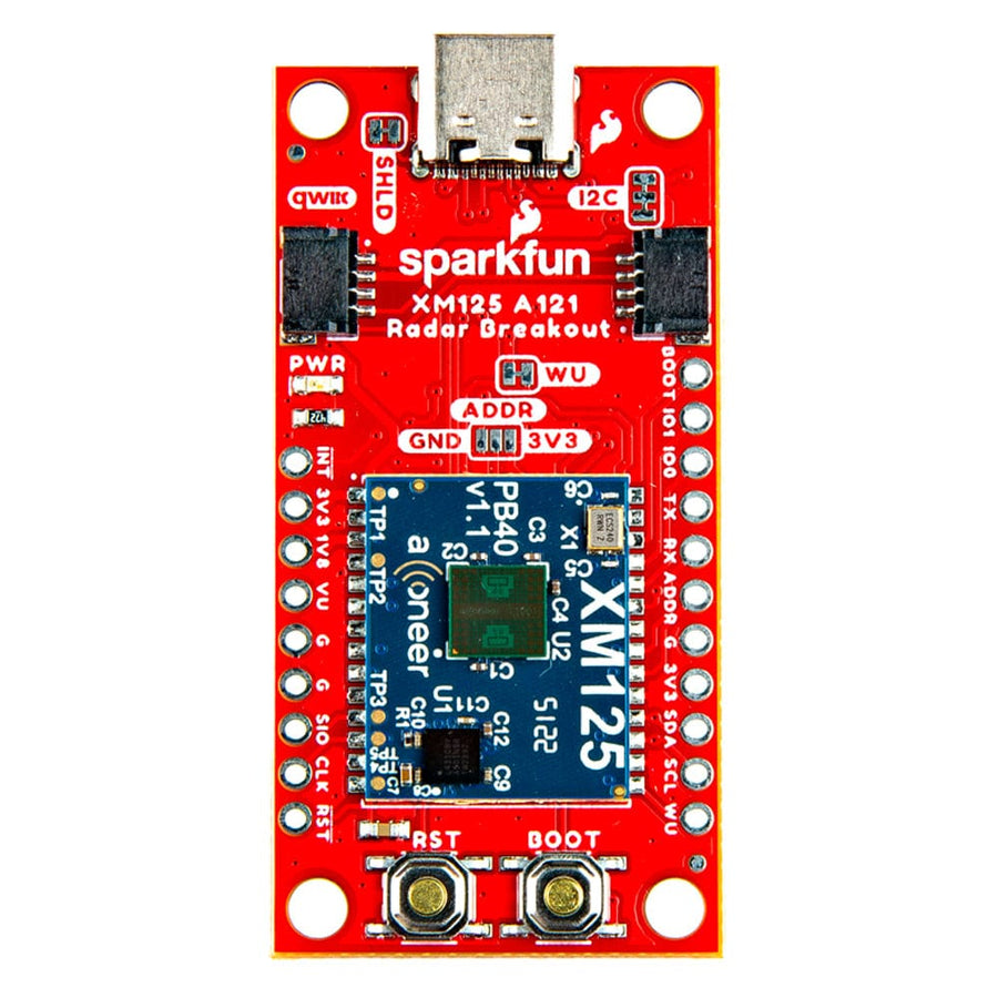 Sparkfun Pulsed Coherent Radar Sensor Acconeer Xm125 Qwiic The Pi Hut