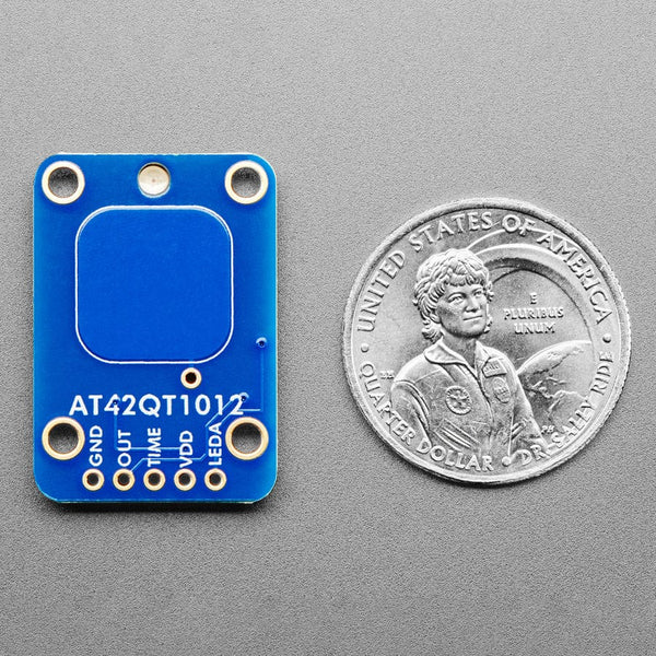 Standalone Toggle Capacitive Touch Sensor Breakout (AT42QT1012) - The ...