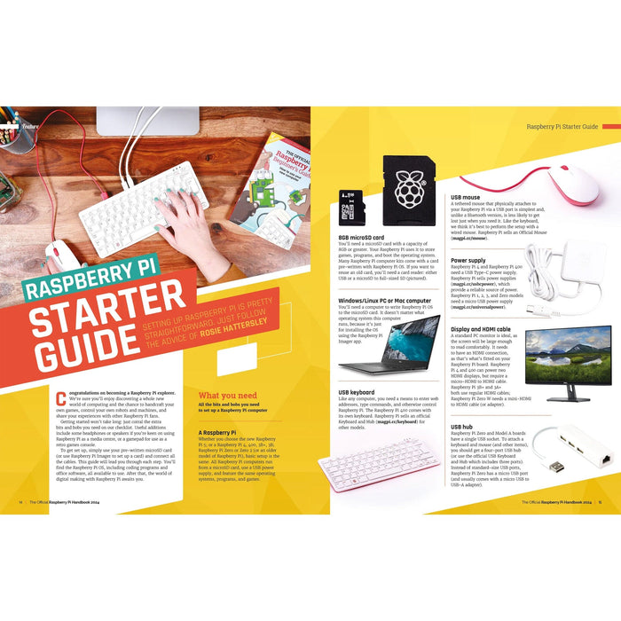 The Official Raspberry Pi Handbook 2024 [Discontinued] - The Pi Hut
