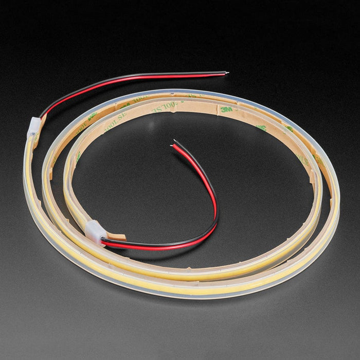 Ultra Flexible 5V Natural White LED Strip - 320 LEDs per meter - 1 ...