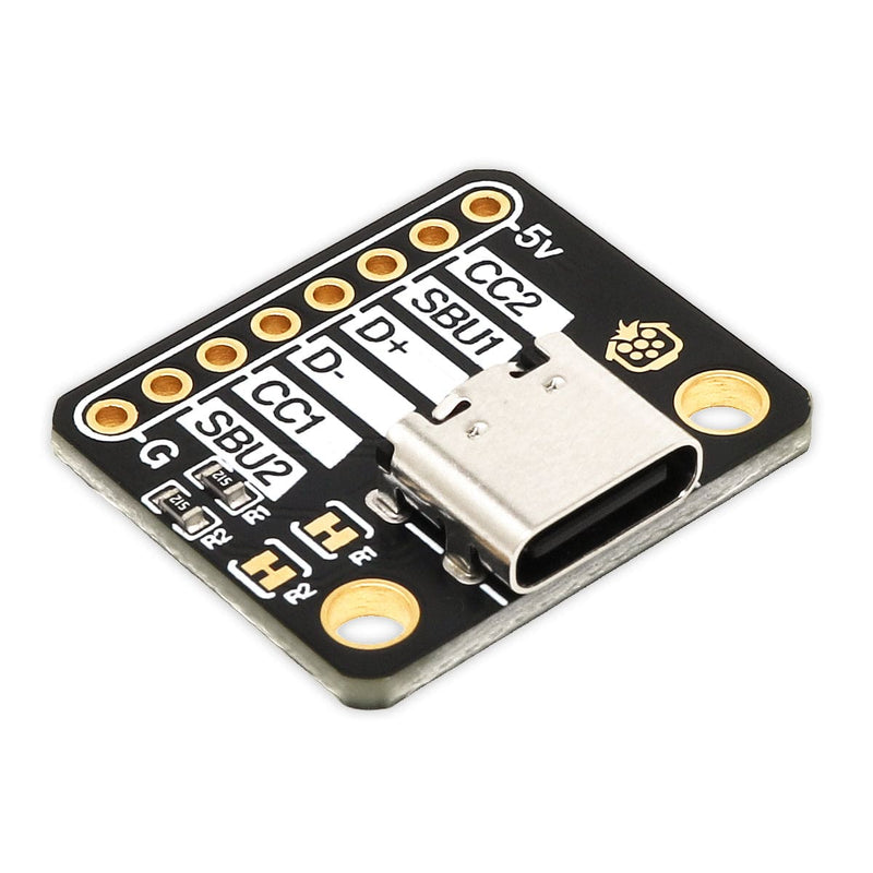 USB-C Breakout - Horizontal - The Pi Hut
