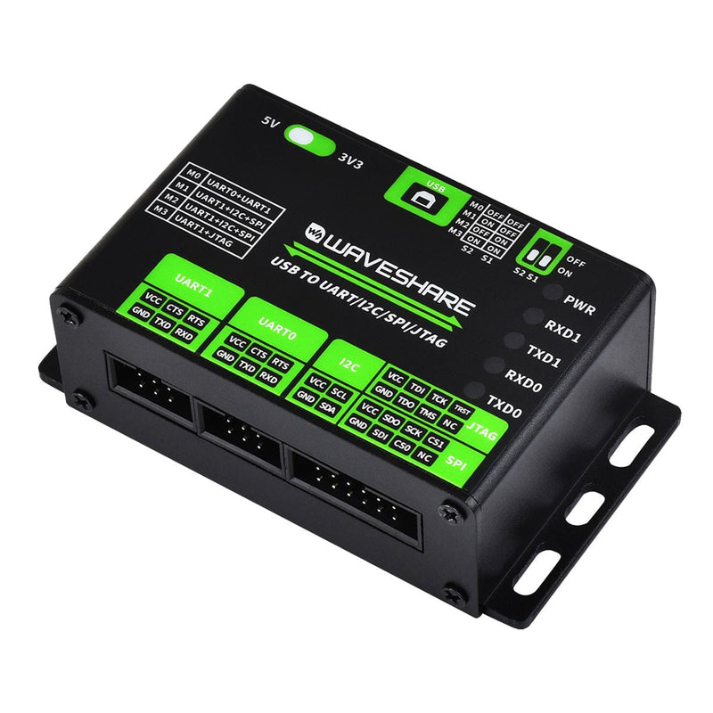 USB to UART/I2C/SPI/JTAG Converter - The Pi Hut