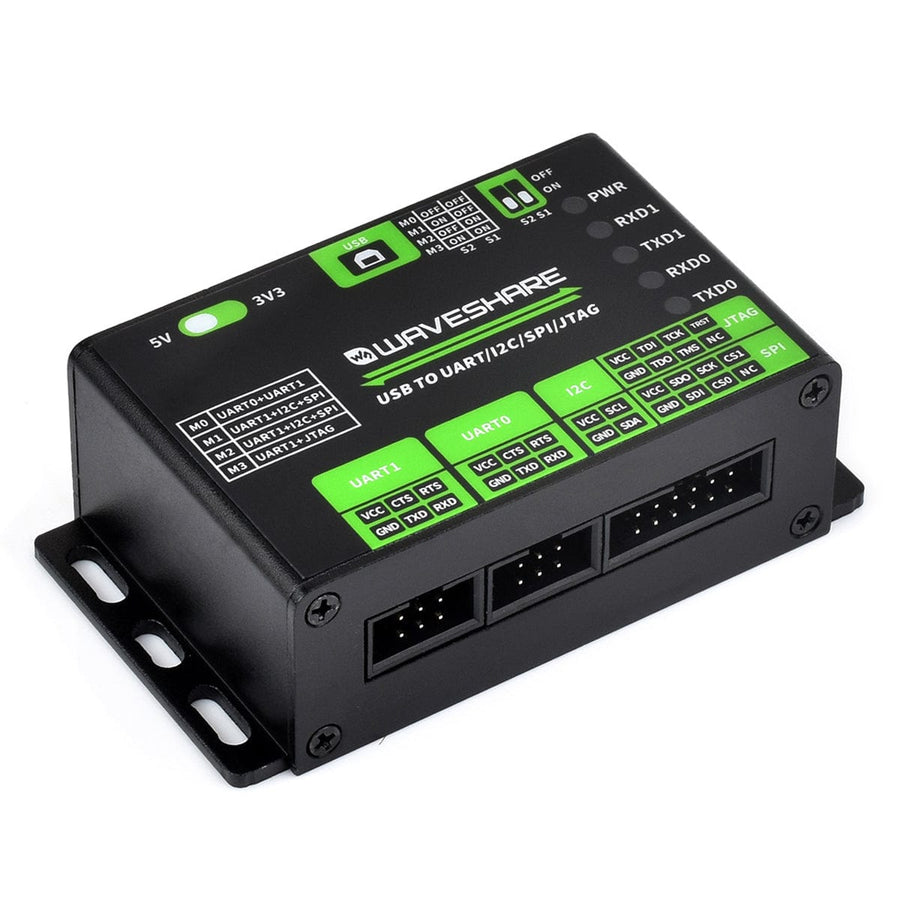 USB to UART/I2C/SPI/JTAG Converter - The Pi Hut