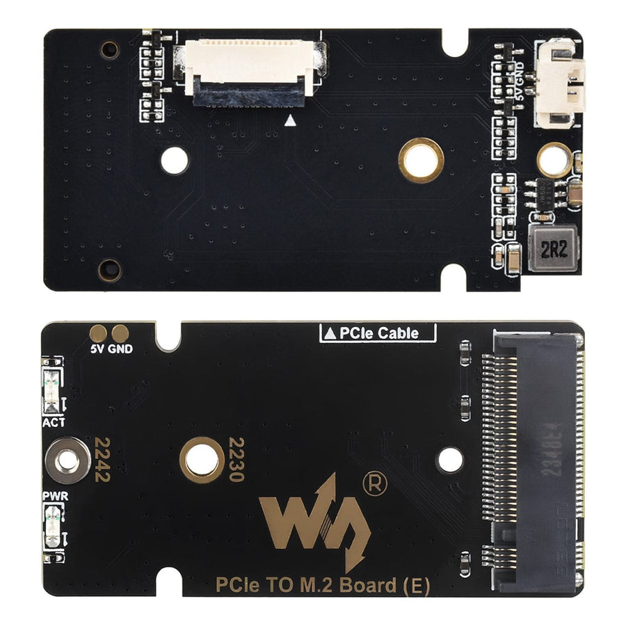 Waveshare M.2 Adapter with Active Cooler for Raspberry Pi 5 - The Pi Hut