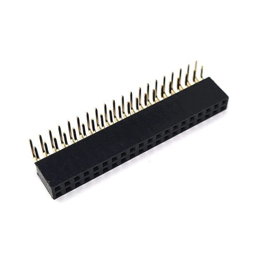Angled Female GPIO Header for Raspberry Pi Zero - The Pi Hut