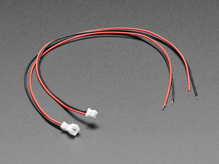 1.25mm Pitch 2-pin Cable Matching Pair - 40cm long (Molex PicoBlade Compatible) - The Pi Hut