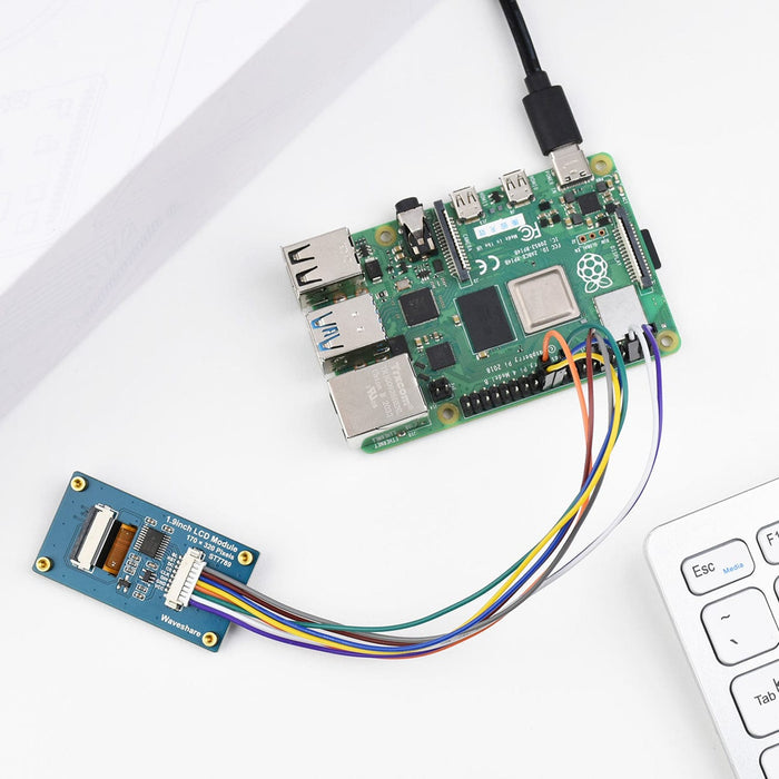 1.9" IPS LCD Display Module (170x320, SPI) | The Pi Hut