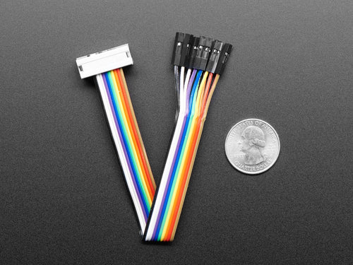 GPIO Ribbon Cable 2x10 IDC Cable - 20 pins 12" long | The Pi Hut