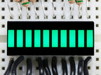 10 Segment Light Bar Graph LED Display - Pure Green (KWL-R1025PGB ...
