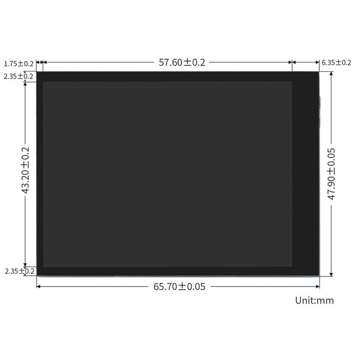 2.8″ Touchscreen Expansion for Raspberry Pi CM4 (with Interface ...