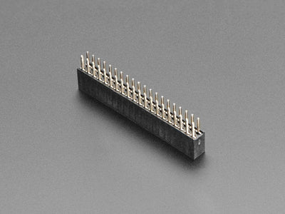 2x20 Socket Riser Header for Raspberry Pi HATs and Bonnets - The Pi Hut