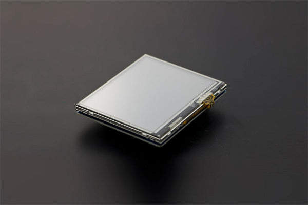 3.5" TFT Resistive Touch Shield with 4MB Flash for Arduino and mbed [Discontinued] - The Pi Hut