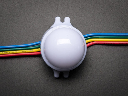 30mm Dots - 12V Digital RGB LED Pixels (Strand of 20) (WS2801) - The Pi Hut