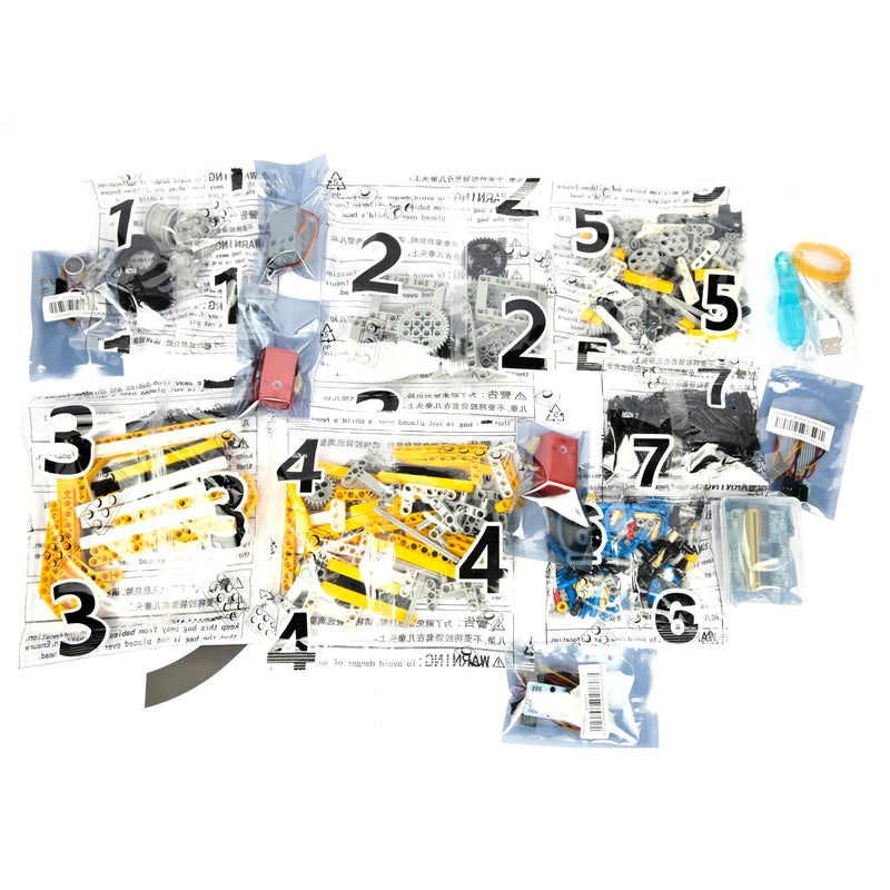 32-in-1 micro:bit Wonder Building Kit (micro:bit not included) - The Pi Hut