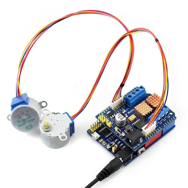 4-Channel Motor Control Shield for Arduino [Discontinued] - The Pi Hut