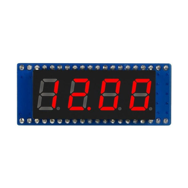 4-Digit 8-Segment Display Module for Raspberry Pi Pico - The Pi Hut