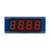 4-Digit 8-Segment Display Module for Raspberry Pi Pico - The Pi Hut