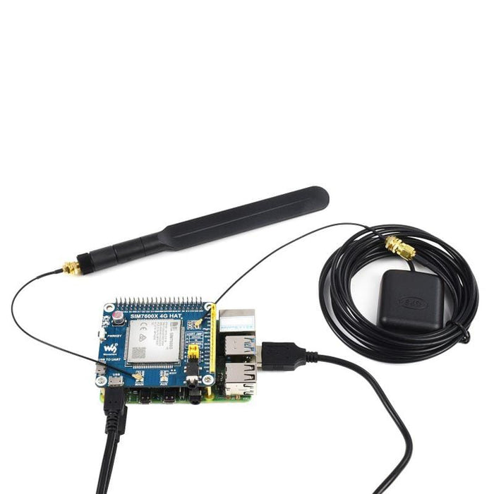 4G HAT for Raspberry Pi - LTE Cat-4/3G/2G with GNSS Positioning | The ...