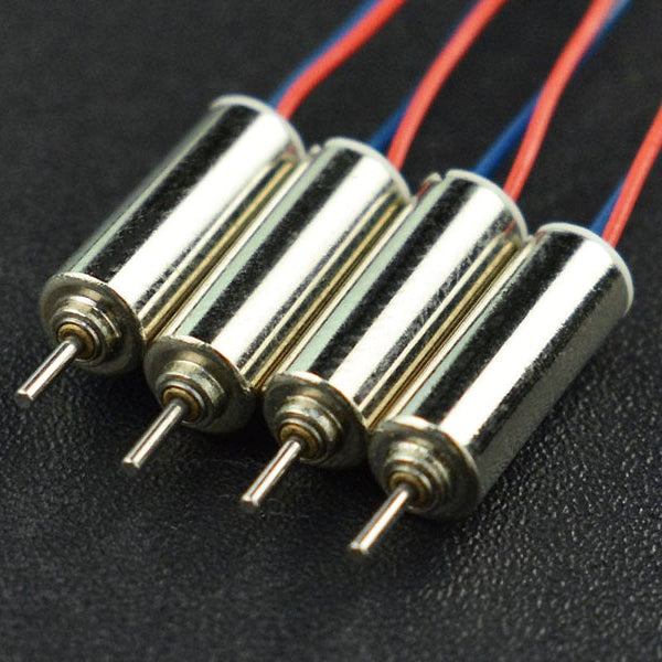 Coreless Micro Motor - 4 x 12mm (4-Pack) - The Pi Hut