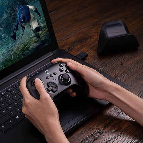 8BitDo Ultimate Bluetooth & 2.4G Controller with Charging Dock - Black ...