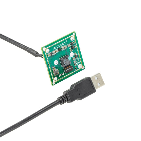 Arducam 12mp Imx708 Usb C Uvc Fixed Focus Camera Module With Microphone