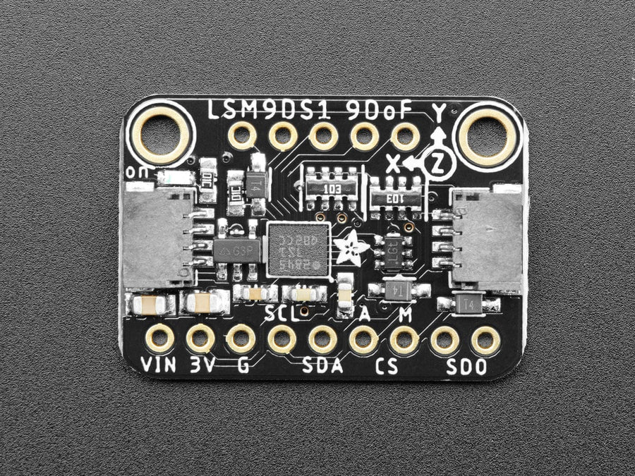 Adafruit 9-DOF LSM9DS1 Breakout Board - STEMMA QT / Qwiic | The Pi Hut