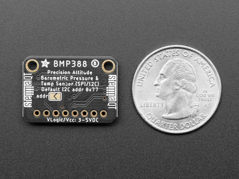 Adafruit BMP388 - Precision Barometric Pressure and Altimeter (STEMMA ...