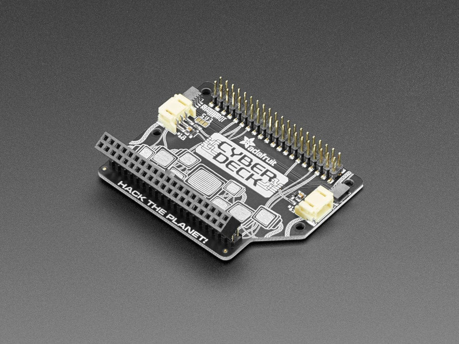 Adafruit CYBERDECK Bonnet for Raspberry Pi 500/400 - The Pi Hut
