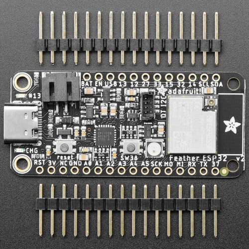 Adafruit ESP32 Feather V2 w.FL Antenna - 8MB Flash + 2 MB PSRAM ...