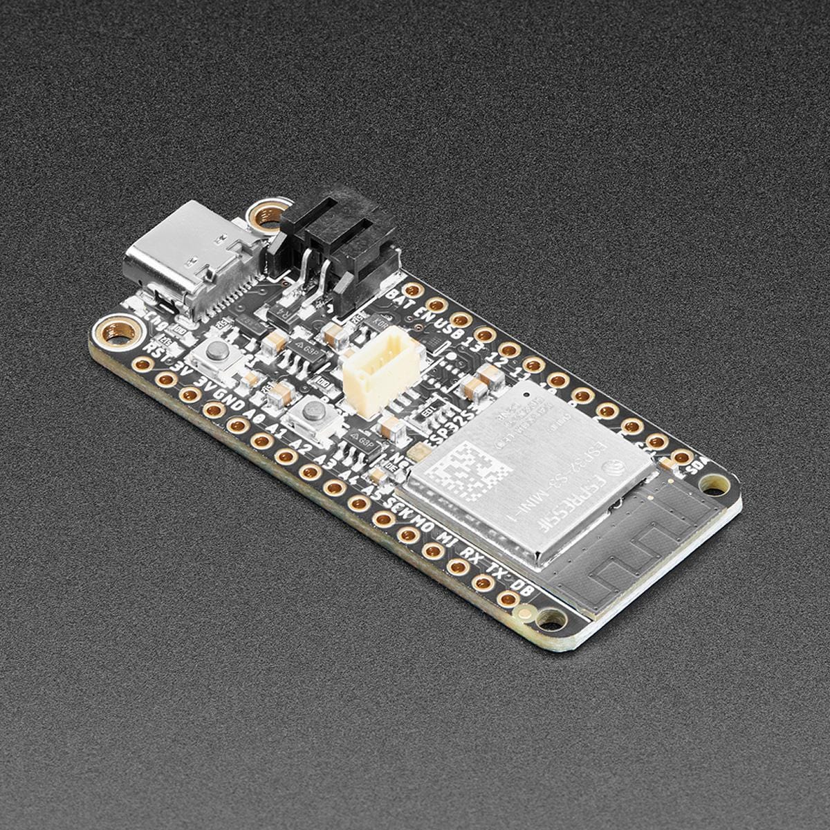 Adafruit ESP32-S3 Feather with STEMMA QT / Qwiic - 8MB Flash No PSRAM ...