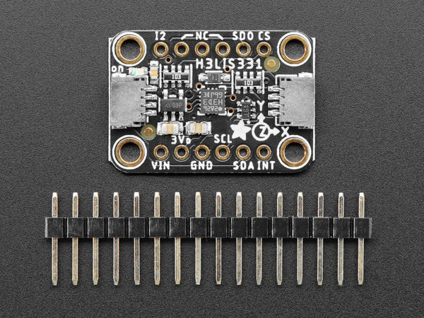 Adafruit H3LIS331 Ultra High Range Triple-Axis Accelerometer (STEMMA QT ...